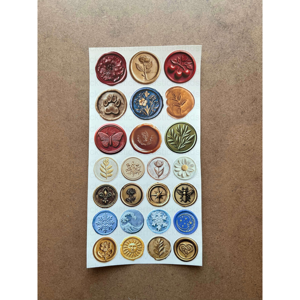 hdsticker - 50 Adet Retro Pul Mühür Sticker Seti Vintage Etiket Karışık ...